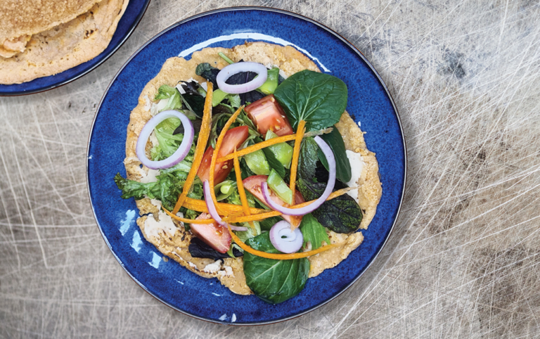 Red Lentil Flatbread – only two ingredients! - Whole Food Living