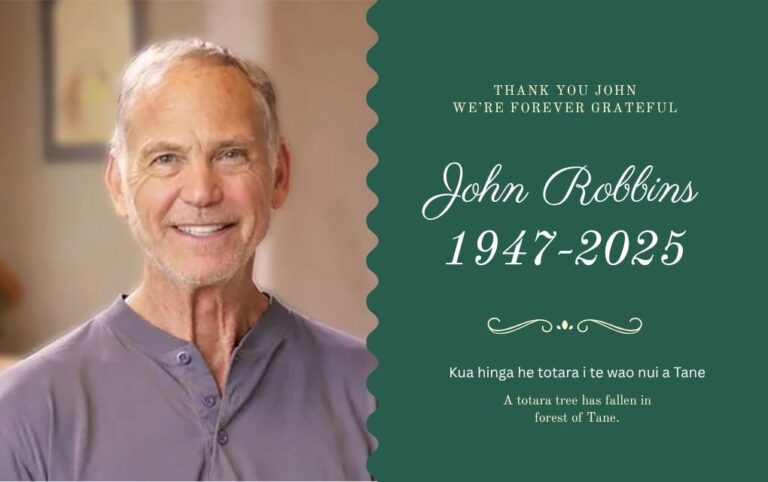 John Robbins: Visionary plant-based author & advocate dead at 77 ...